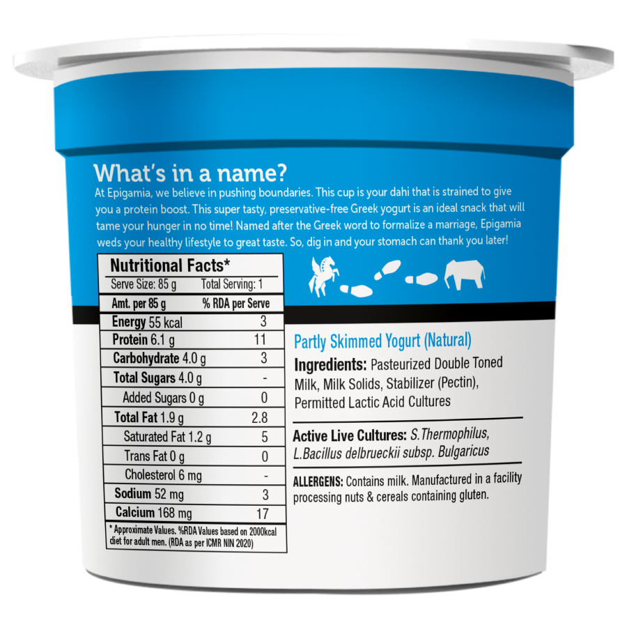 Greek yogurt protein store